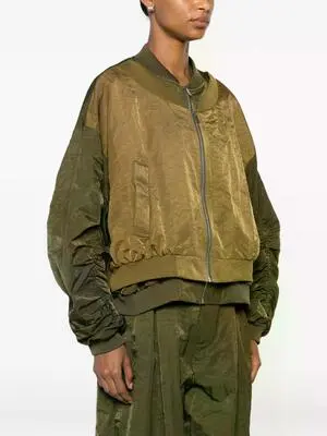 Imperial Panelled Ruched-sleeve Jacket