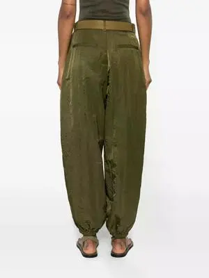Imperial Belted Pleated Trousers