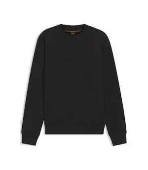 BOSS Relaxed-fit Cotton Terry Sweatshirt With Embroidered Logo