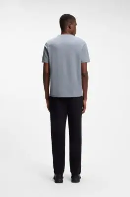 BOSS Cotton T-shirt With Tonal Logo