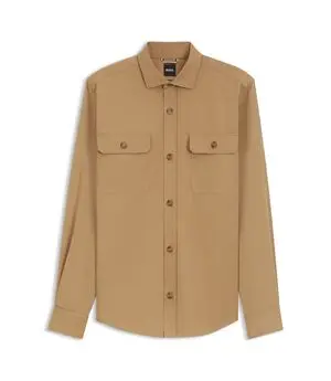 BOSS Heritage Casual-fit Shirt In Compact Cotton Poplin