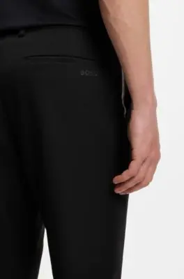 BOSS Regular-fit Water-repellent Stretch Pants