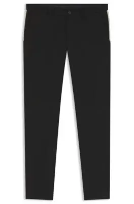 BOSS Regular-fit Water-repellent Stretch Pants