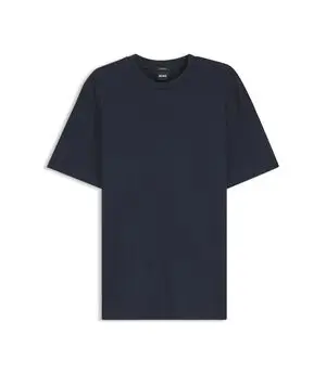 BOSS Regular-fit T-shirt In Striped Cotton