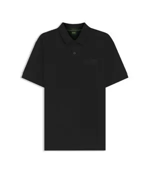 BOSS Paddy Polo Shirt With Structured Logo Patch