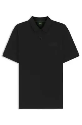 BOSS Paddy Polo Shirt With Structured Logo Patch