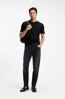 BOSS Slim-fit Cotton T-shirt With Crew Neck