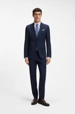 BOSS Slim-fit Shirt In Refined Italian Cotton