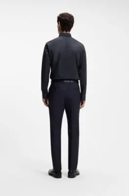 BOSS Regular-fit Shirt In Easy-iron Stretch Cotton