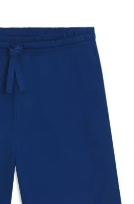 Hugo Cotton Terry Shorts With Logo Detail
