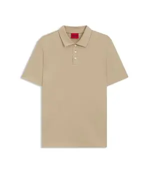 Hugo Slim-fit Polo In Mercerized Cotton