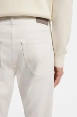 BOSS X Aston Martin Slim-fit Jeans - White