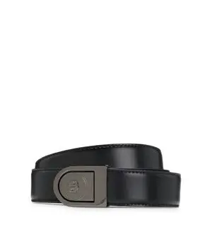 BOSS Reversible Leather Belt - Black