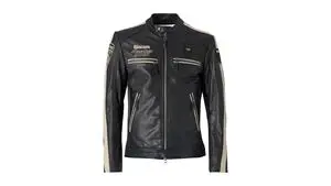 BLAUER. Garner Leather Jacket