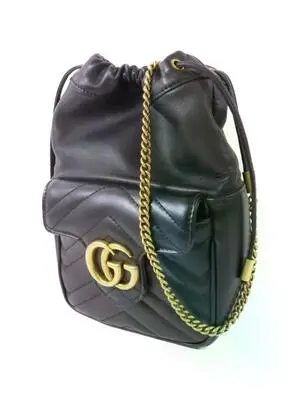 Gucci Gg Marmont Matelassé Bucket Bag