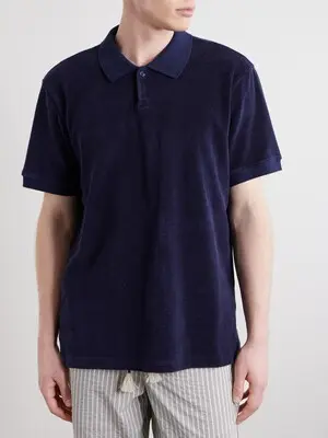 Orlebar Brown Bruno Cotton-terry Polo Shirt