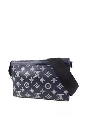 LOUIS VUITTON Gaston Wearable Wallet Monogram Shadow Shoulder Bag