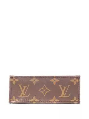 LOUIS VUITTON Petit Sac Plat Monogram Tote Bag