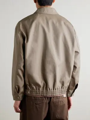 Nn07 Gideon 80038 Organic Cotton-twill Zip-up Jacket