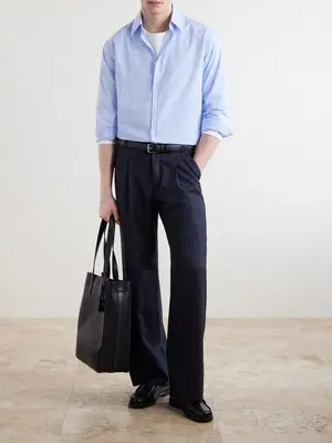 Oliver Peoples Conduit Classic Cotton-poplin Shirt