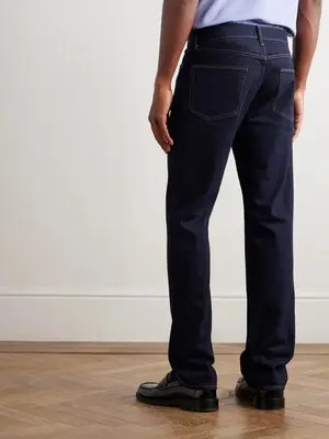 Sid Mashburn Clift Slim-fit Straight-leg Stretch Jeans