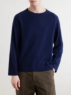 Officine Générale Cashmere Crewneck Sweater