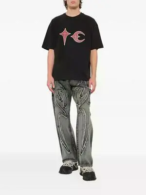 THUG CLUB Rock Graphic-print Oversized T-shirt