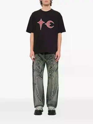 THUG CLUB Rock Graphic-print Oversized T-shirt