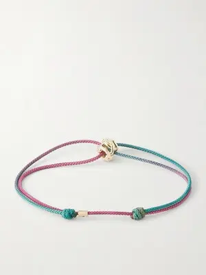 Luis Morais 14-karat Gold Cord Bracelet
