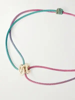 Luis Morais 14-karat Gold Cord Bracelet