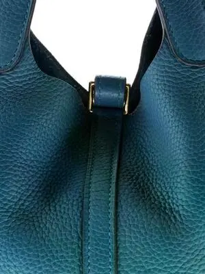 Hermès Picotin Lock Bag Clemence Pm - Green