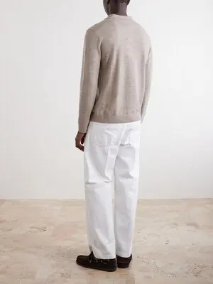 Onia Merino Wool Polo Sweater