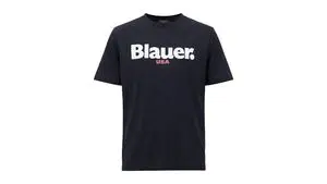 Blauer. Logo T-shirts For Men