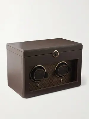 Wolf Double Watch Winder With Storage