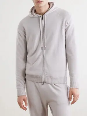 Derek Rose Finley Cashmere Hoodie