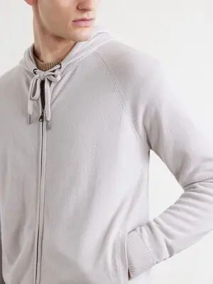 Derek Rose Finley Cashmere Hoodie