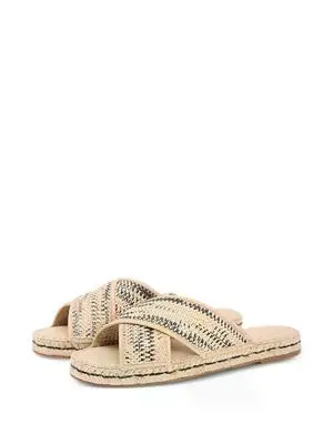Tommy Hilfiger Woven Crossover Espadrilles