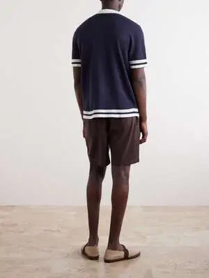 Onia Camp-collar Linen Shirt