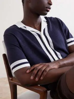 Onia Camp-collar Linen Shirt