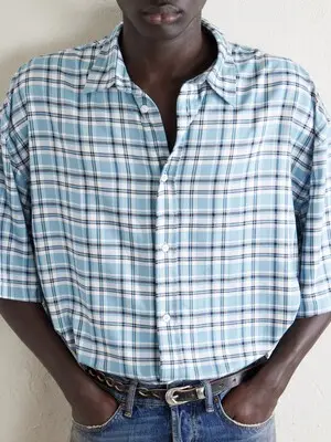 Acne Studios Checked Woven Shirt