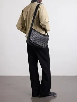 Bottega Veneta Diago Intrecciato Leather Pouch