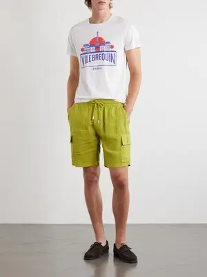 Vilebrequin Straight-leg Cargo Shorts - Green