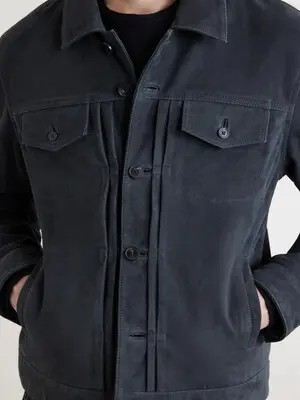 Officine Générale Liam Suede Jacket