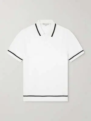DRAKE'S Drake's Onia Cotton Reversible Blouson Jacket Ecru