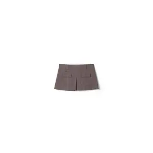 Miu Miu Poplin Miniskirt