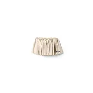 Miu Miu Technical Pongé Miniskirt