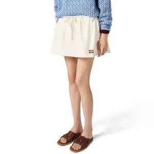 Miu Miu Jersey Mini Skirt