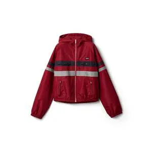 Miu Miu Technical Fabric Blouson Jacket - Red