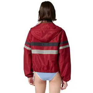 Miu Miu Technical Fabric Blouson Jacket With Hood