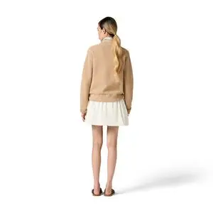Miu Miu Cotton Crochet Zip-up Cardigan